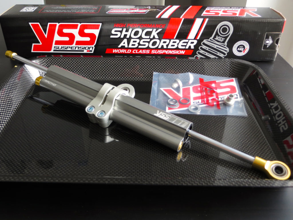 YSS Racing Lenkungsdämpfer 150mm - TYGA Performance Germany